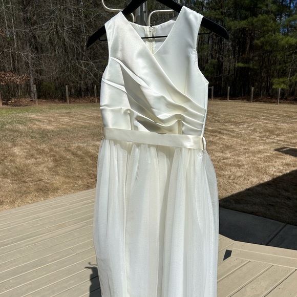 kiki kids | Dresses | Kiki Kids 4 Flower Girl Wedding Dress Ivory With ...